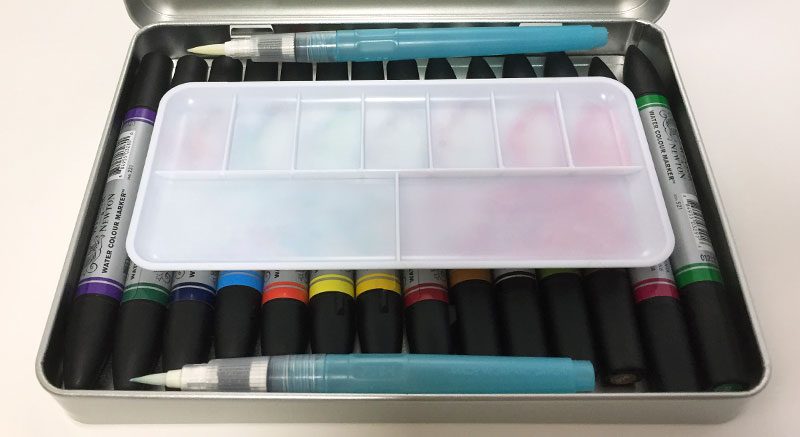 tandika.com | Marker Madness: Winsor and Newton Watercolor Markers