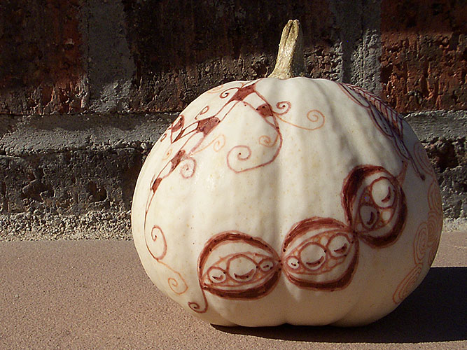 tandika.com | Throw Back Thursday: Tangled Pumpkin - 2010